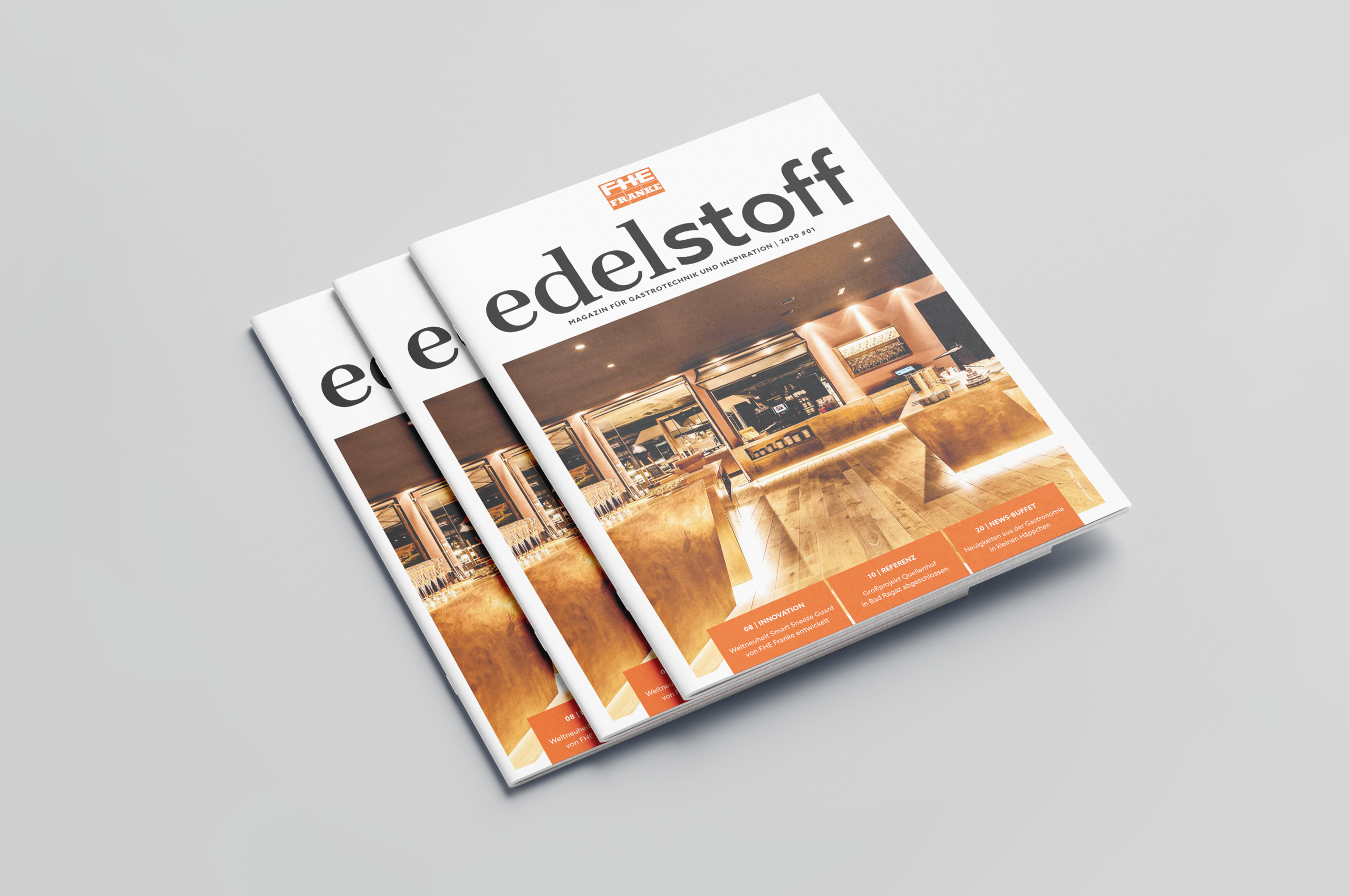 Kundenmagazin „edelstoff“ | Baschnegger Ammann Partner